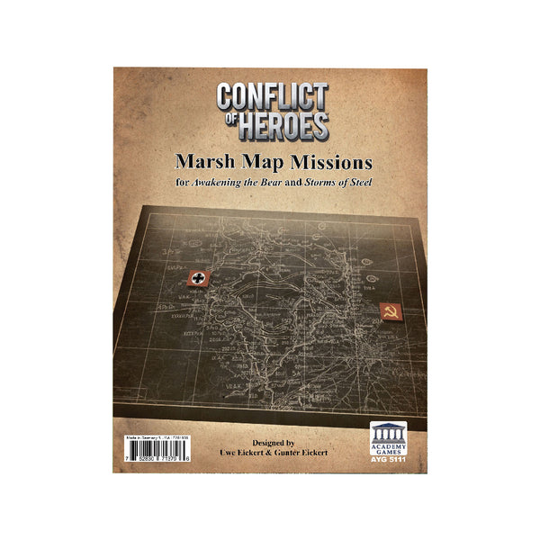 Conflict of Heroes: The Marsh 3rd Edition Expansion - Academy Games